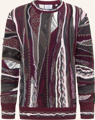 Carlo Colucci Carlo Colucci Strickpullover Feudo rot
