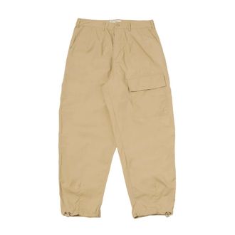 Universal Works Homme, Pantalons, Beige, Taille: W30 Pantalon Pilote Large