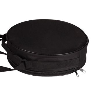 Generic Hocker-Aufbewahrungs-Tragetasche - runde Organizer-Tasche mit Schultergurt, 25 x 6 cm gro&szlig;e Oxford-Stofftasche, faltbarer Tr&auml;ger mit Rei&szlig;verschluss, k