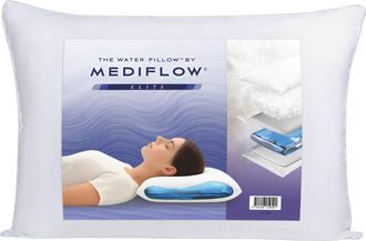 Mediflow Wasserkissen - Elite Collection Daunen Alternative Kissen Orthop&auml;disches Kissen zur Linderung von Nackenschmerzen Verstellbares Wasserkissen zum Schla