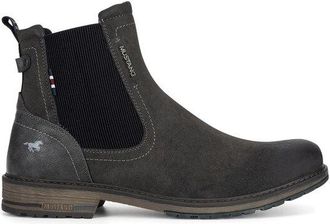 Mustang Jeans Mustang Stiefeletten 4157-608 Grau