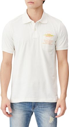 Diesel T-SPOUCH POLO_SHIRT_Weiß_XL