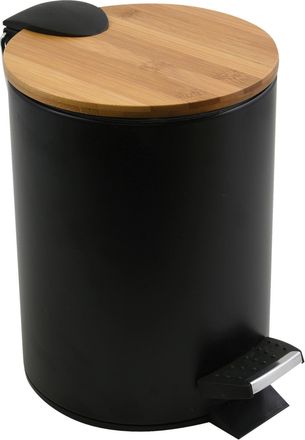 Spirella Treteimer, Schwarz, Kunststoff, 3 L, 17x23.7x22 cm, Textiles Vertrauen - Oeko-Tex, K&uuml;chen, K&uuml;chenausstattung, M&uuml;lleimer