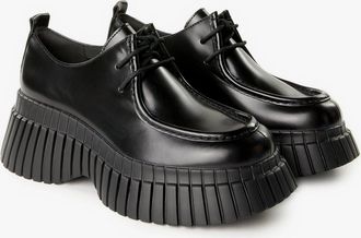 Camper Derbies compens&eacute;es en cuir