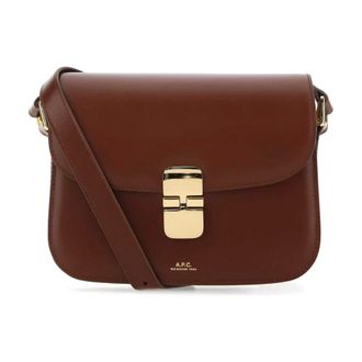 A.P.C. A.p.c., Femme, Sacs, Brun, Taille: ONE Size Grace Small Bag