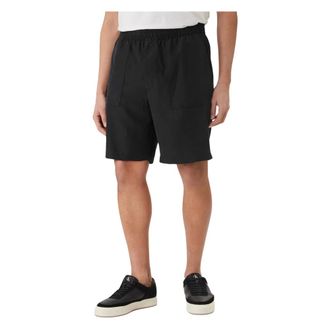 Calvin Klein Homme, Shorts, Noir, Taille: XL Tencel Pull On Short