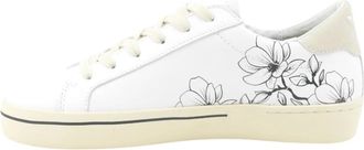 Sun 68 Femme, Chaussures, Blanc, Taille: 36 EU Katy Printed Baskets