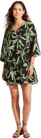 Seafolly Damen Kleid Palm Paradise Tier Dress