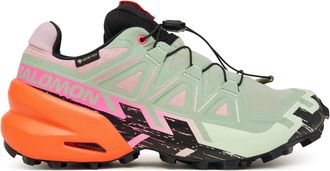 Salomon Trekkingschuhe Salomon Speedcross 6 Gtx Icon L45486900 Hellgr&uuml;n