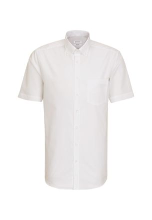 Seidensticker Herren Business-Hemd - Regular Fit - B&uuml;gelfrei - Button-Down-Kragen - Kurzarm - 100% Baumwolle