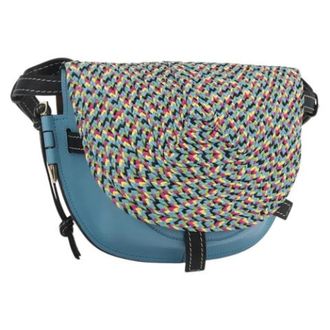 Loewe Sac bandouli&egrave;re en cuir Pre-owned - Femme - Pre-owned - Bleu - Taille: ONE Size