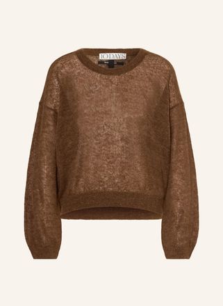 10 Days Pullover Mit Alpaka braun