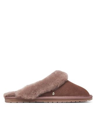 Emu Hausschuhe Jolie W10015 Dunkelbraun