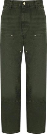 Carhartt Work in Progress Homme, Jeans, Vert, Taille: W34 Double Knee Pant
