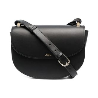 A.P.C. A.p.c., Femme, Sacs, Noir, Taille: ONE Size Sac Geneve &agrave; Bandouli&egrave;re