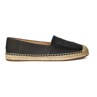 Ralph Lauren Femme, Chaussures, Noir, Taille: 35 EU Cameryn Lg 2-Flat