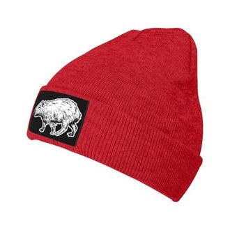 Generic Mignons Rongeurs Capybaras Animaux Dr&ocirc;les Unisex Skull Cap Coupe-Vent Bonnet De Trawler Souple Bonnet De P&ecirc;cheur pour Course &Agrave; Pied Randonn&eacute;e Le Quoti