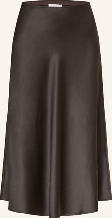 Juvia Satinrock Fleur braun