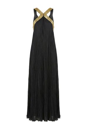 Alberta Ferretti Robe Au Genou - Noir