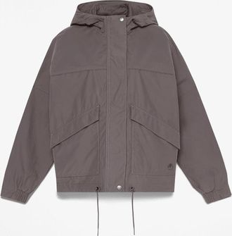 Timberland Strapazierf&auml;hige wasserabweisende Jacke f&uuml;r Damen in Dunkelgrau, Damen, Grau, Gr&ouml;&szlig;e