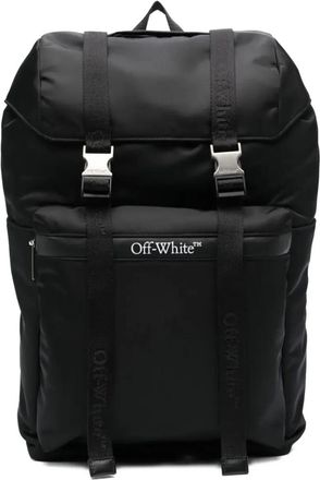 Off-white Outdoor Rucksack mit Klappe - Schwarz