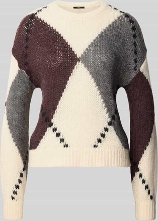 Zero Relaxed Fit Strickpullover mit Woll-Anteil