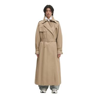 VETEMENTS Double Trench - Homme - Manteaux - Beige - Taille: XL