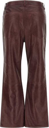 Rotate Flared Pants - Burgundy