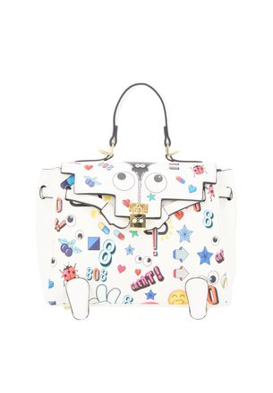 Mymo Klappentasche Klappentasche Frauen Wei&szlig;