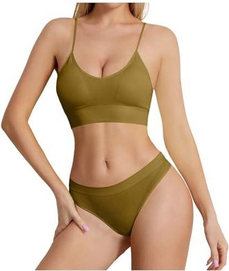 Generic Ensemble sous Vetement Femme Ensemble Lingerie Confortable Classique Kimono Robe De Bain 3 Pi&egrave;ces en Dentelle Sexy pour La Nuit - Id&eacute;al Saint-Valentin