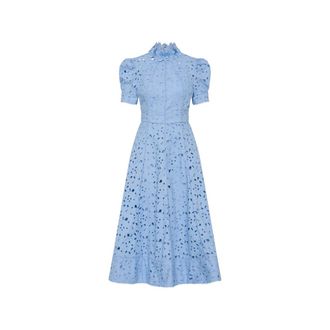 Rebecca Vallance Kitsu High-neck Midi Dress