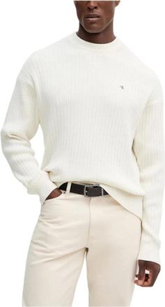 Calvin Klein Jeans Herren, Strickwaren, Beige, XLGröße