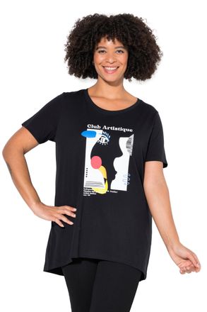 Angel Of Style Damen große Größen Übergrößen Plus Size T-Shirt, Komfort Fit, Club Artista schwarz 48 839322100-48