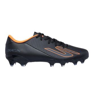 Skechers SKX_2 Academy Fu&szlig;ballschuhe mit festem Boden f&uuml;r Herren (Schwarz/Orange)