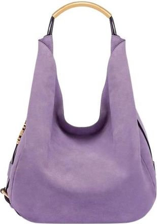 Moschino Femme, Sacs, Violet, Taille: ONE Size Handle Me Medium Shoulder Bag