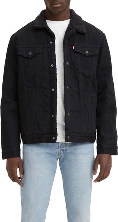 Levi's Herren Type 3 Sherpa Trucker Jacket, Berk, M