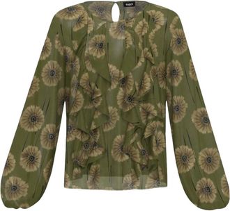 Emme Di Marella Emme DI Marella, Femme, Blouses et Chemises, Vert, Taille: 44 FR Salute-006 Blouse