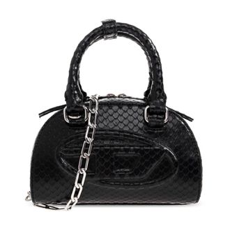 Diesel Femme, Sacs, Noir, Taille: ONE Size 2.0 1DR Dome Handbag