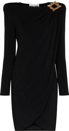 Moschino Femme, Robes, Noir, Taille: 40 FR Abito Corto