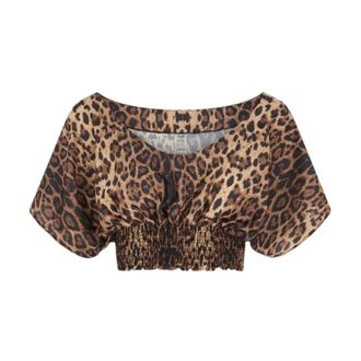 F**k Stylisches Top f&uuml;r Frauen - - Blouses & Shirts - Damen - Braun - L
