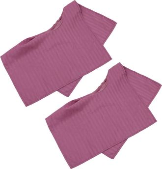 Minkissy 2st&uuml;cke Gesichtskissenbez&uuml;ge F&uuml;r Massageliegen Stoff-kopfst&uuml;tzen F&uuml;r Massagesessel Spa-gesichtsauflagen Mit Loch