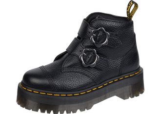 Dr. Martens Damen Devon-Blume Stiefelette, Schwarz, 36 EU