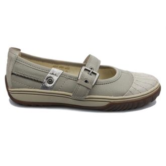 Camel Active Femme, Chaussures, Gris, Taille: 38 1/2 EU Ballerines Jamaica pour femmes flexibles