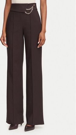 Rinascimento Rinascimento Stoffhose CFC0130433003 Dunkelbraun Regular Fit