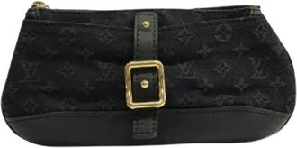 Louis Vuitton Pre-owned Vintage Pouch - Femme - Pre-owned - Noir - Taille: ONE Size