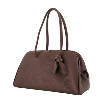 Jacquemus Womens Le Turismo - Jacquemus Leather Brown Calfskin Bags Handbags-Purses