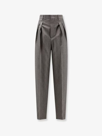 Bottega Veneta Wool and mohair trousers - BOTTEGA VENETA - gender_Woman