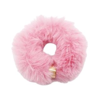 Chanel Pre-owned Fur Scrunchie - Femme - Pre-owned - Rose - Taille: ONE Size