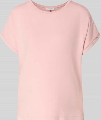 Christian Berg T-Shirt aus Viskose-Mix mit Rundhalsausschnitt