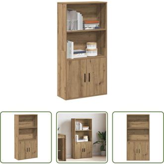 vidaXL Biblioth&egrave;que ch&ecirc;ne - Biblioth&egrave;que ch&ecirc;ne artisanal 60x24x120 cm bois ding&eacute;nierie